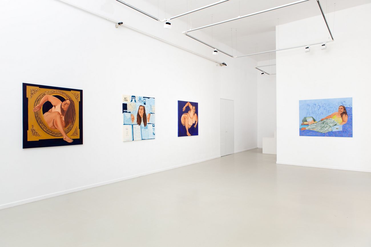 A kezdetek óta a saját testemet festem, gyakran ruha nélkül ...